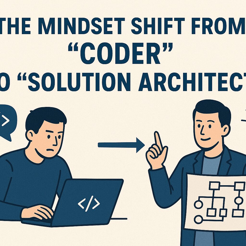 The Mindset Shift from Coder to Solution Architect: A Guide to Growing ...