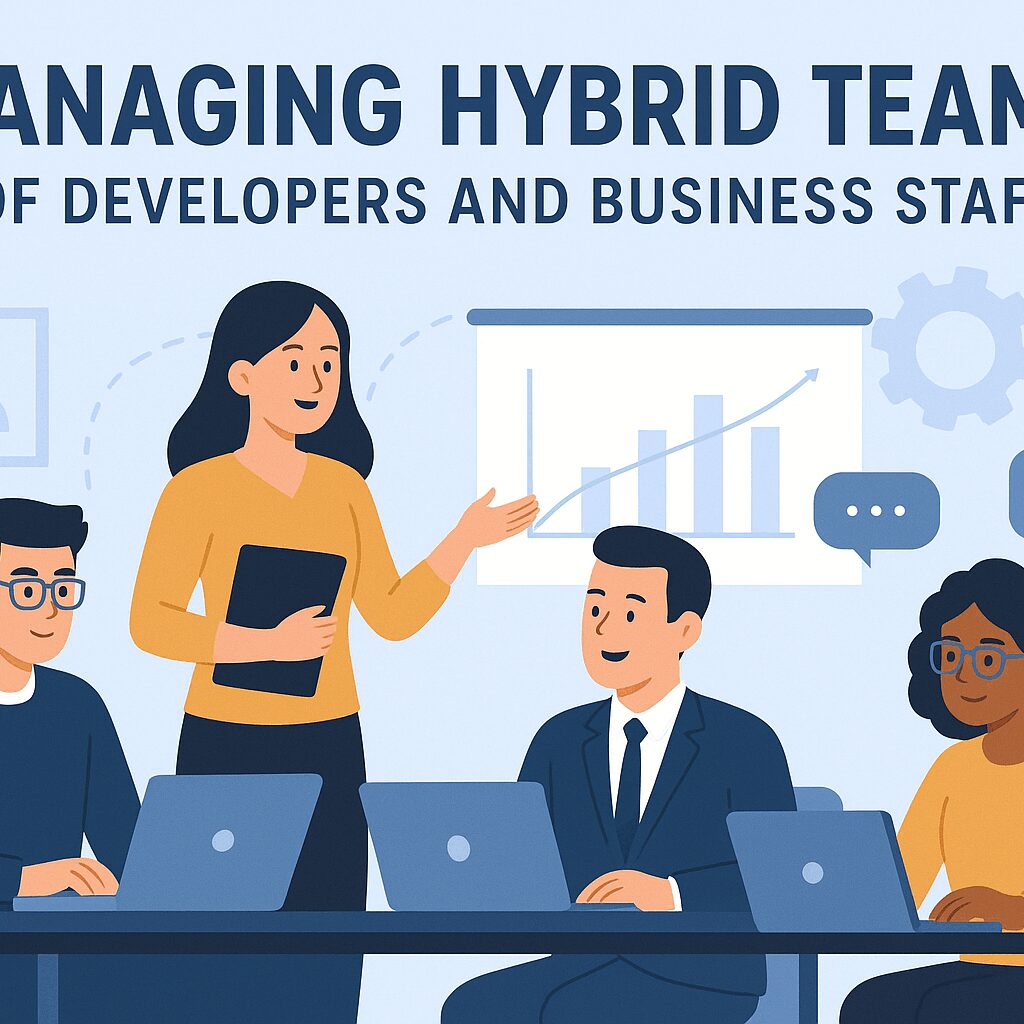 Managing Hybrid Teams of Developers and Business Staff: Strategies for Collaboration and Success ...