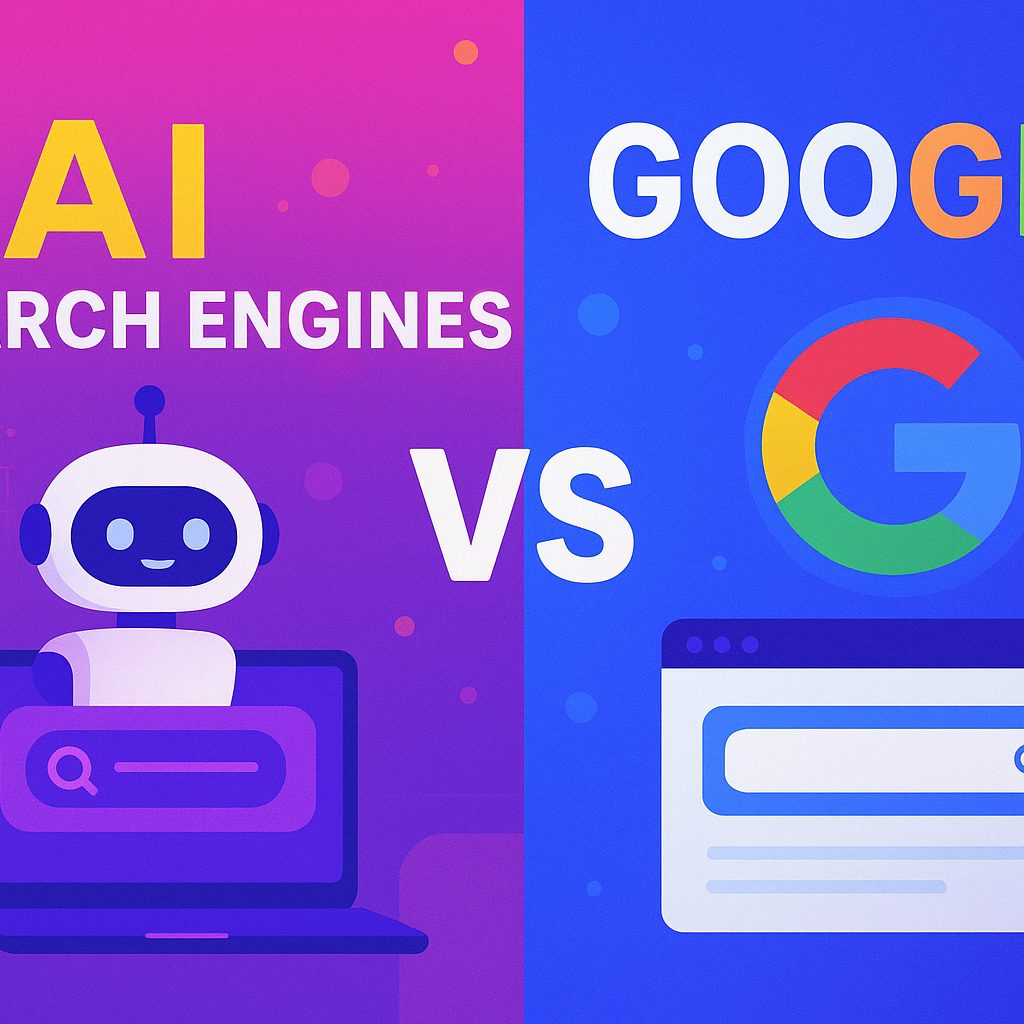 AI Search Engines vs Google - LogIQ Curve